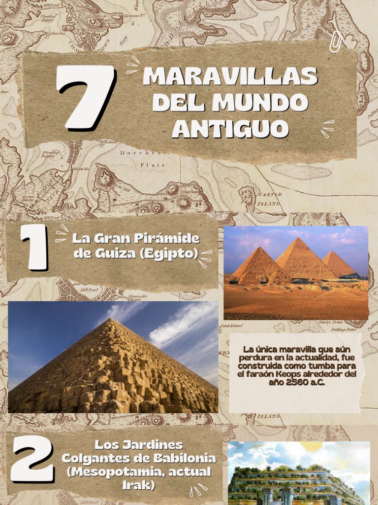 Las 7 Maravillas del Mundo Antiguo | PDF