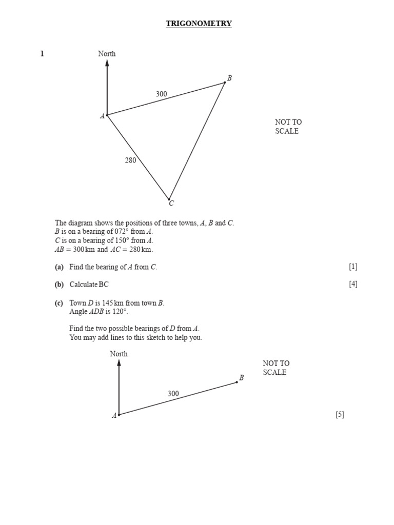 TRIGONOMETRY (9+21) | PDF | Triangle | Elementary Mathematics