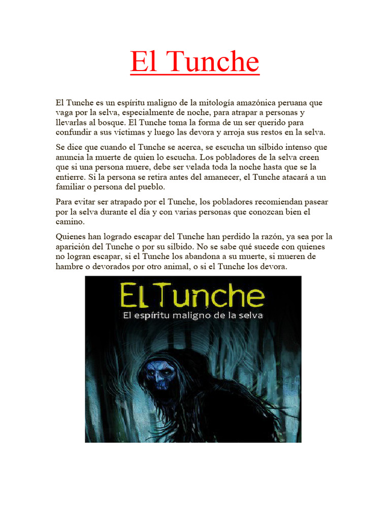 El Tunche | PDF