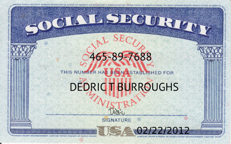 NEW+SSN+FRONT PNG | PDF