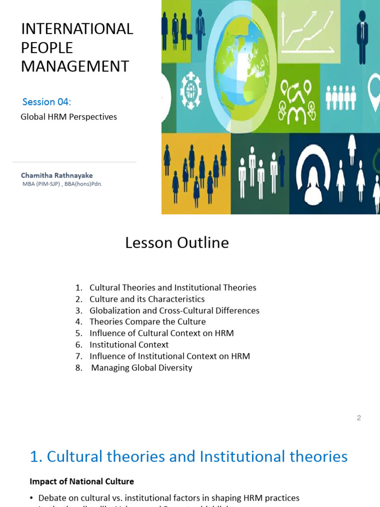 Global and Cultural Perspectives | PDF | Diversity (Business) | Cross ...
