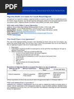 IOM TB Test Booking in Nigeria | PDF | Tuberculosis | Physical Examination