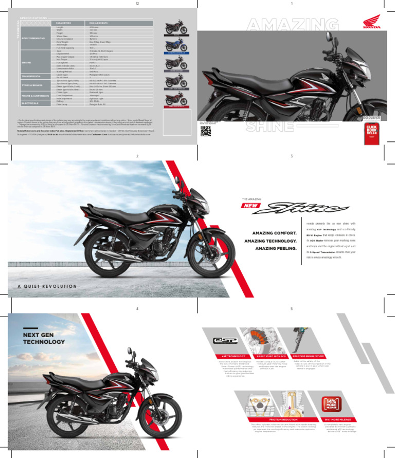 Shine_Brochure_New (1) | PDF | Engines | Gear