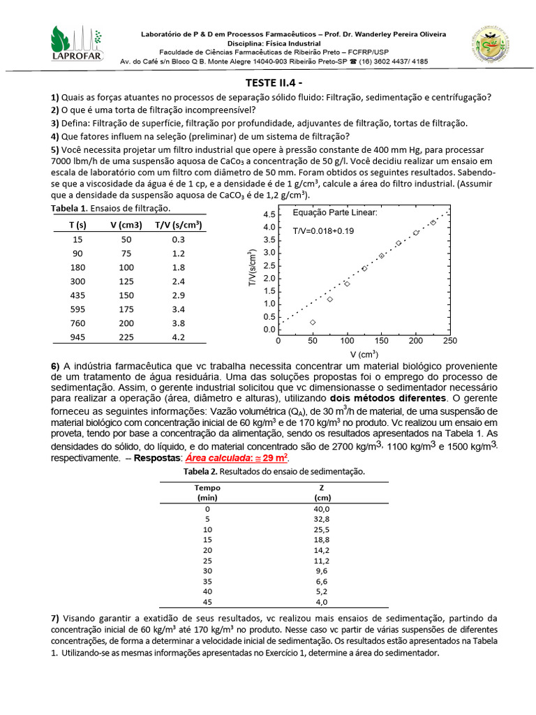 Exercicios de Fixacao | PDF | Filtragem Exercicios de Fixacao | PDF | Filtragem
