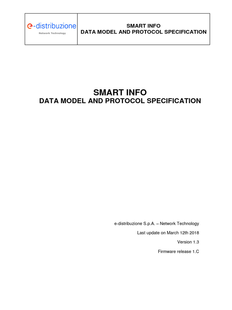 SI Specification V1.3 | PDF | Transmission Control Protocol | Computer Network