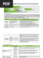 UNIDAD CyT PRIMER GRADO | PDF | Enseñando | Entorno natural