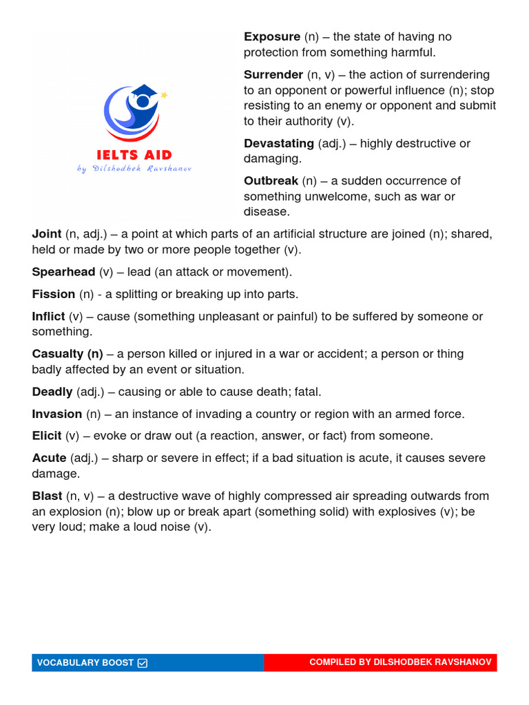 Exploring Useful Vocabulary - Article 6 | PDF