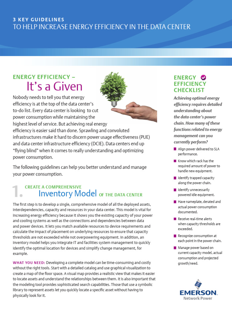 3 35438 3 Key Guidelines To Help Increase Energy Efficiency | PDF ...