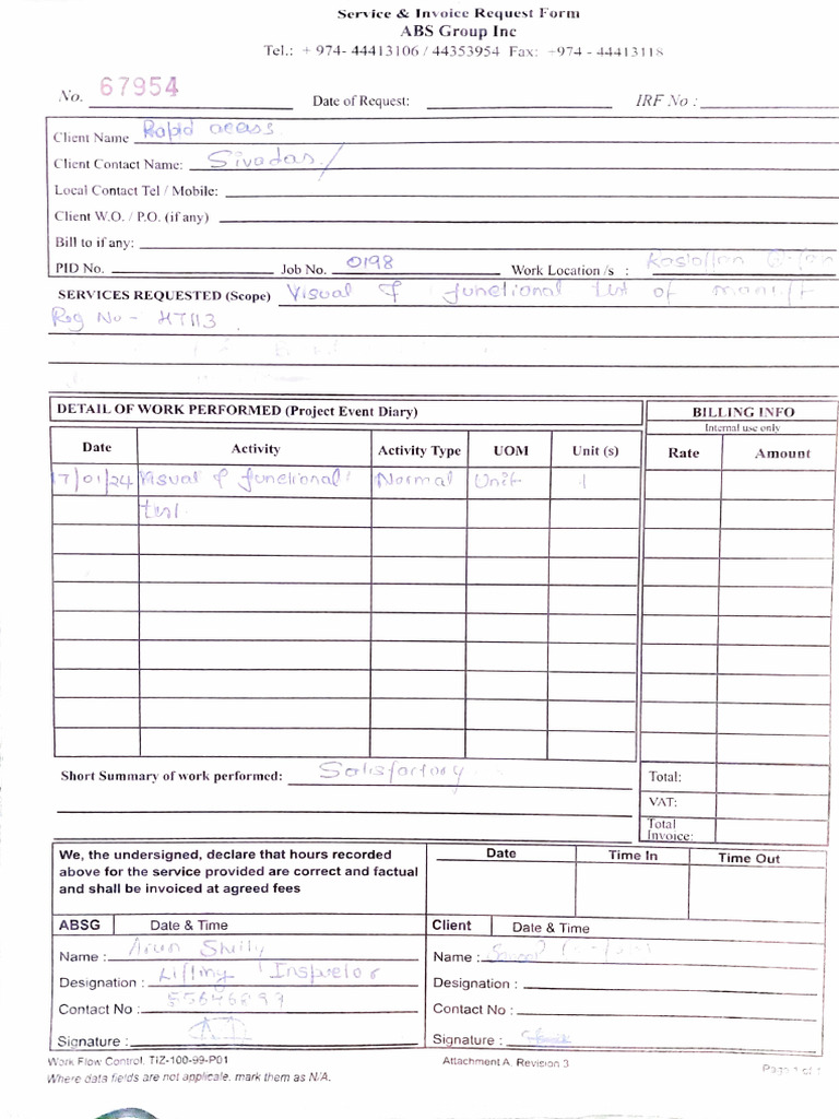 Rapid Access - Tracking Sheet | PDF