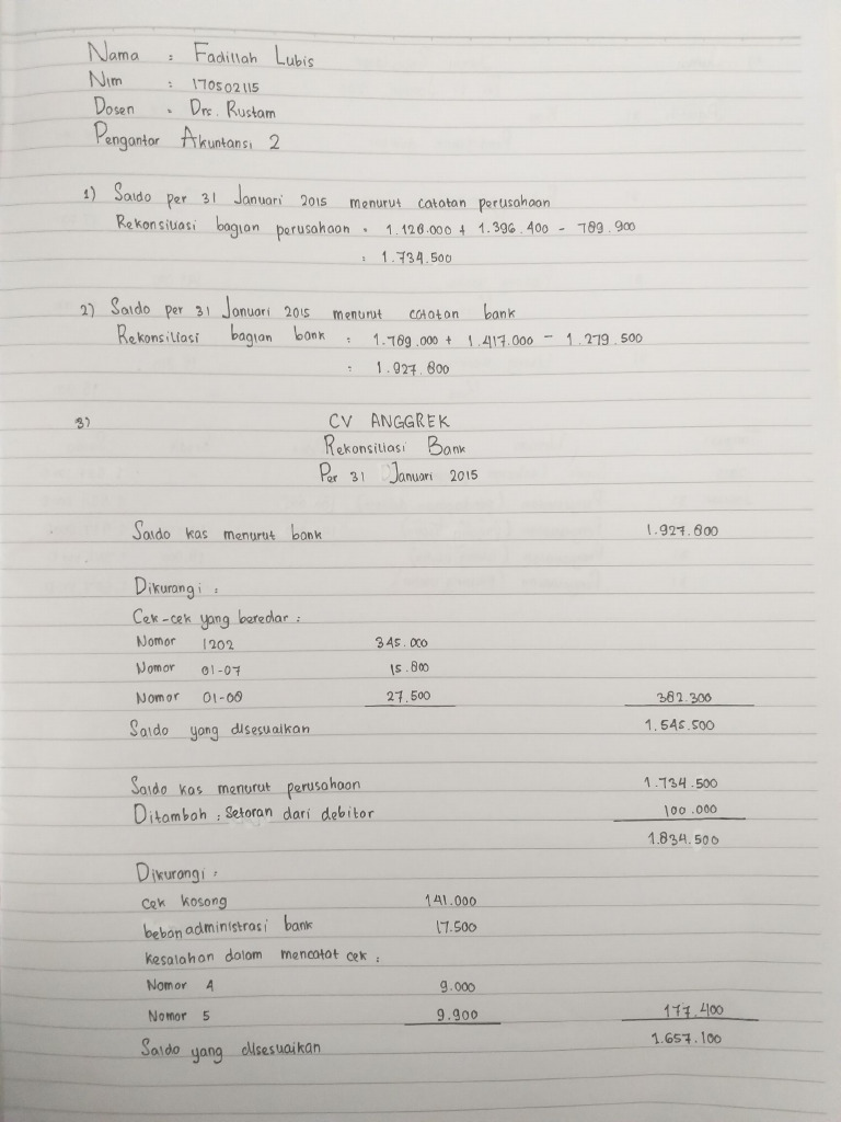 Fadillah Lubis 170502115 Tugas PA 2 | PDF