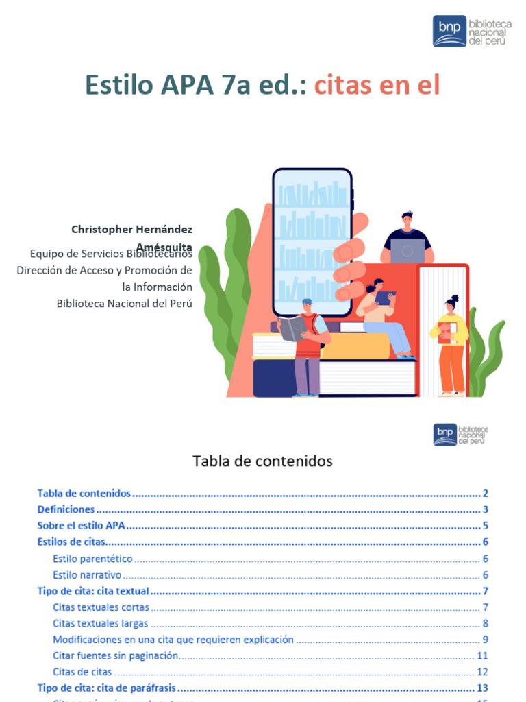 Guía de citas en estilo APA 7a ed. | PDF | Anti sionismo | Estilo apa