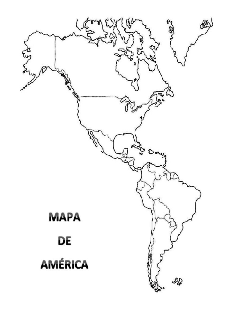 Mapas para Colorear Continentes | PDF | Viajes y turismo