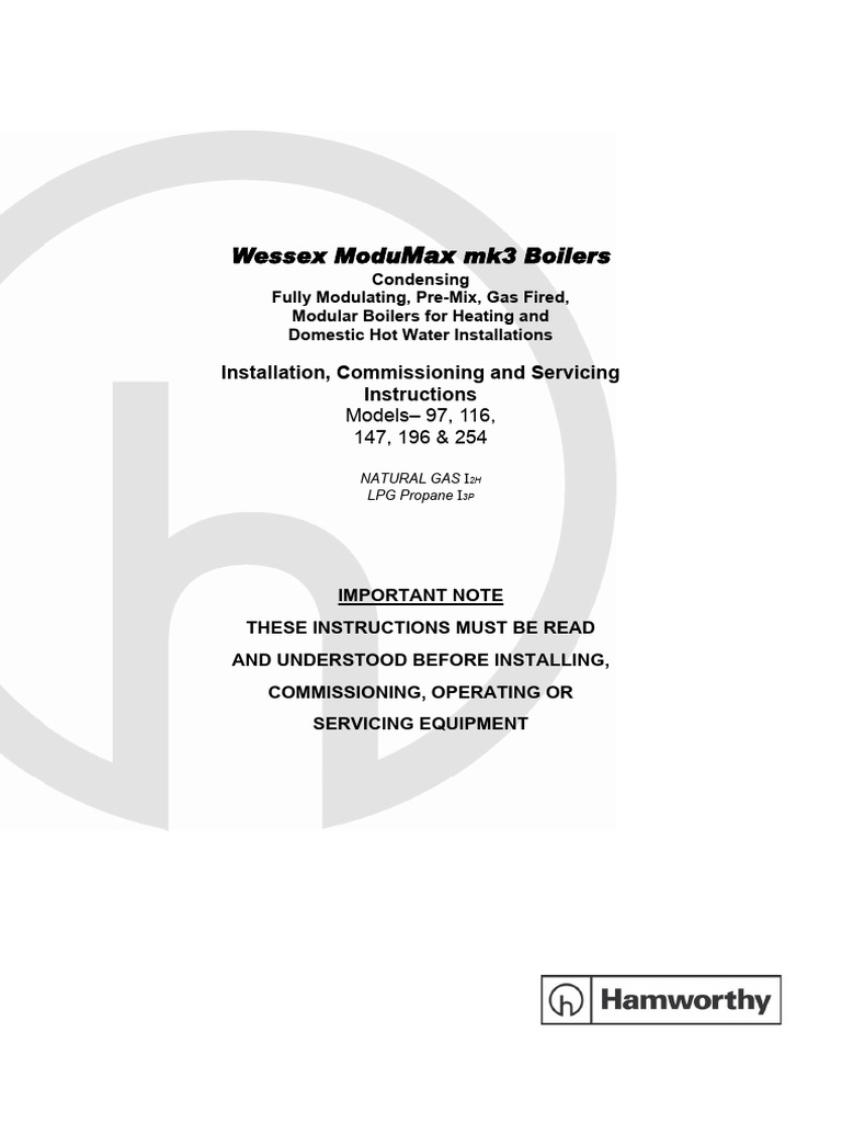 Ygnis Varblok Notice en | PDF | Boiler | Water Heating