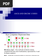 Lecture - ASCII and Unicode | PDF | Ascii | Character Encoding
