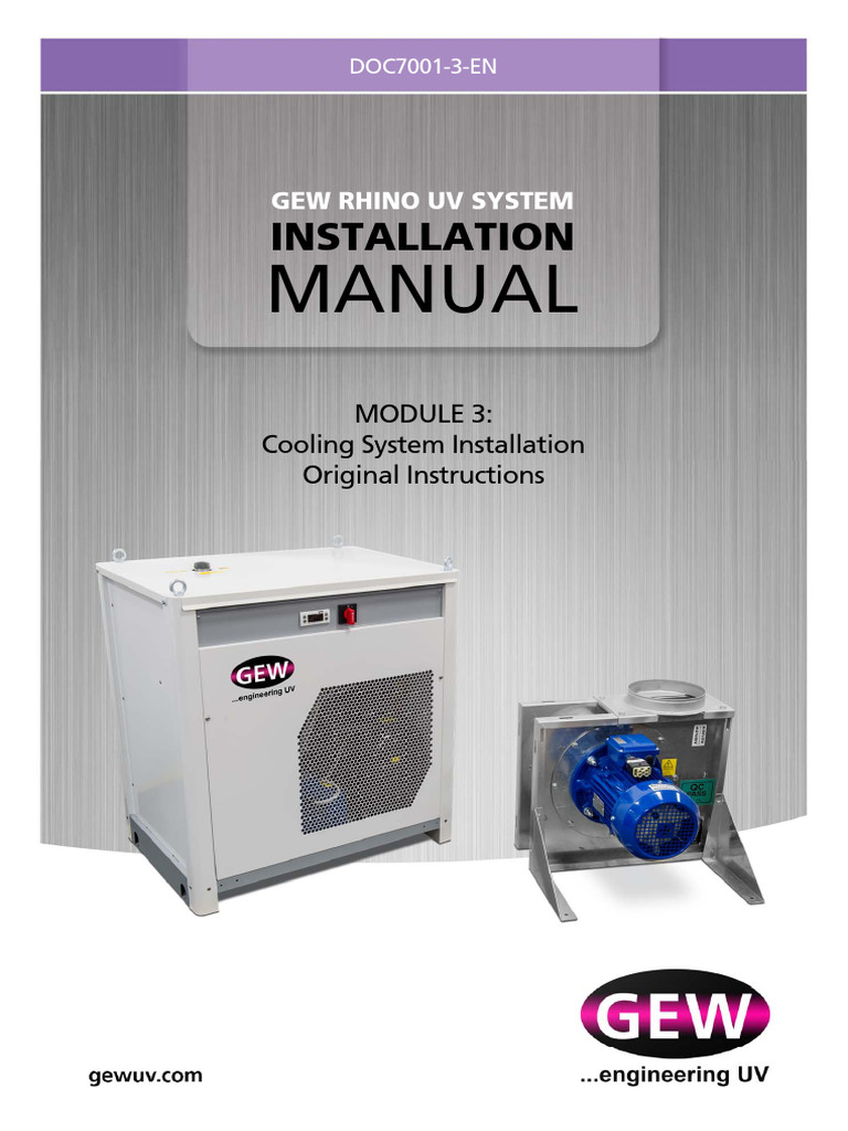 EN - DOC7001-3-EN RHINO System Installation Manual - Module 3 Cooling ...