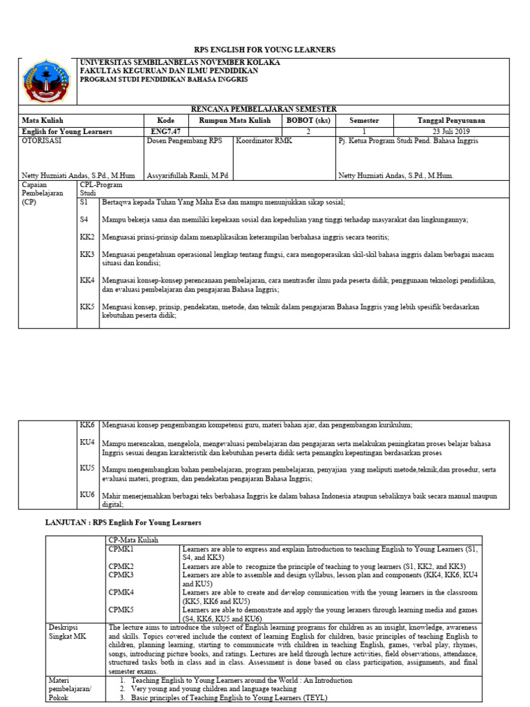 ENG7.47 Eng - For Young Learners | PDF | Learning | Storytelling