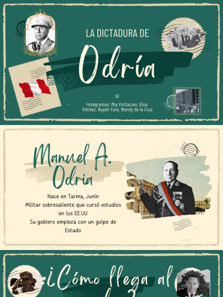 La Dictadura de Odria | PDF