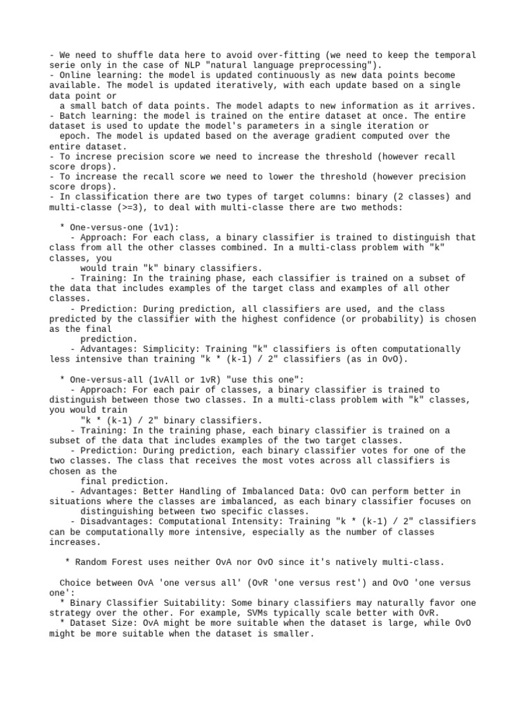 Supervised Learning - Classification | PDF | Statistical Classification ...