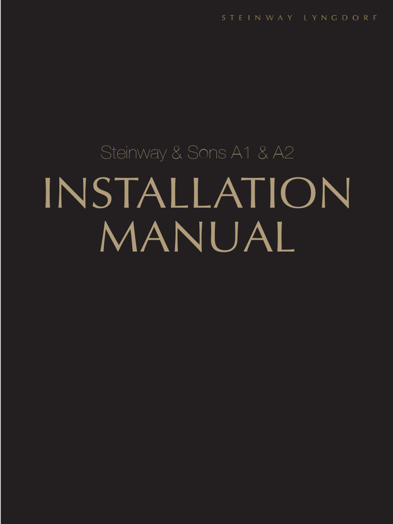 A1-A2-Installation-Manual | PDF | Power Supply | Amplifier