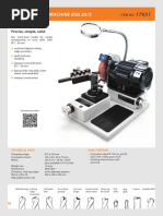Reamers Metric Size Chart | PDF | Cutting | Metalworking