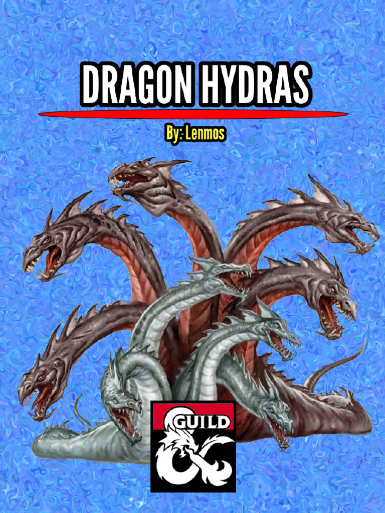 Dragon Hydras: D&D Variants & Lore | PDF | Dragon | Monsters