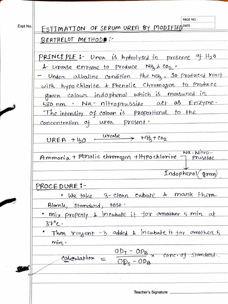 Biochemistry Practical Uptill Now | PDF