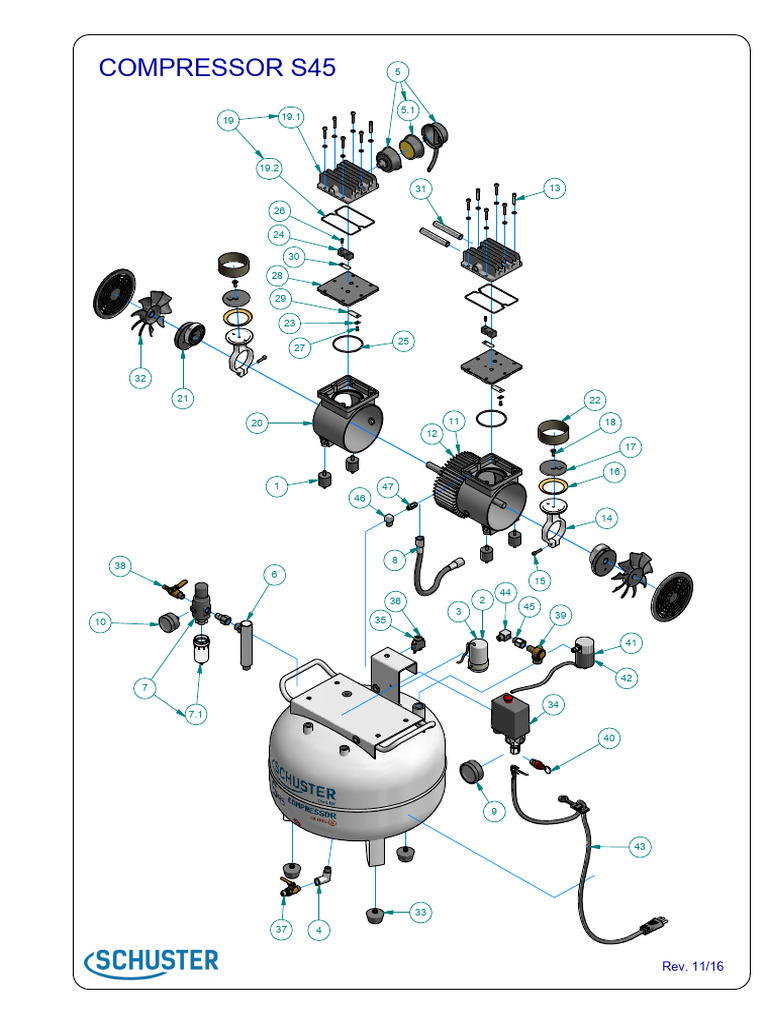 Compressor Schuster S45 | PDF