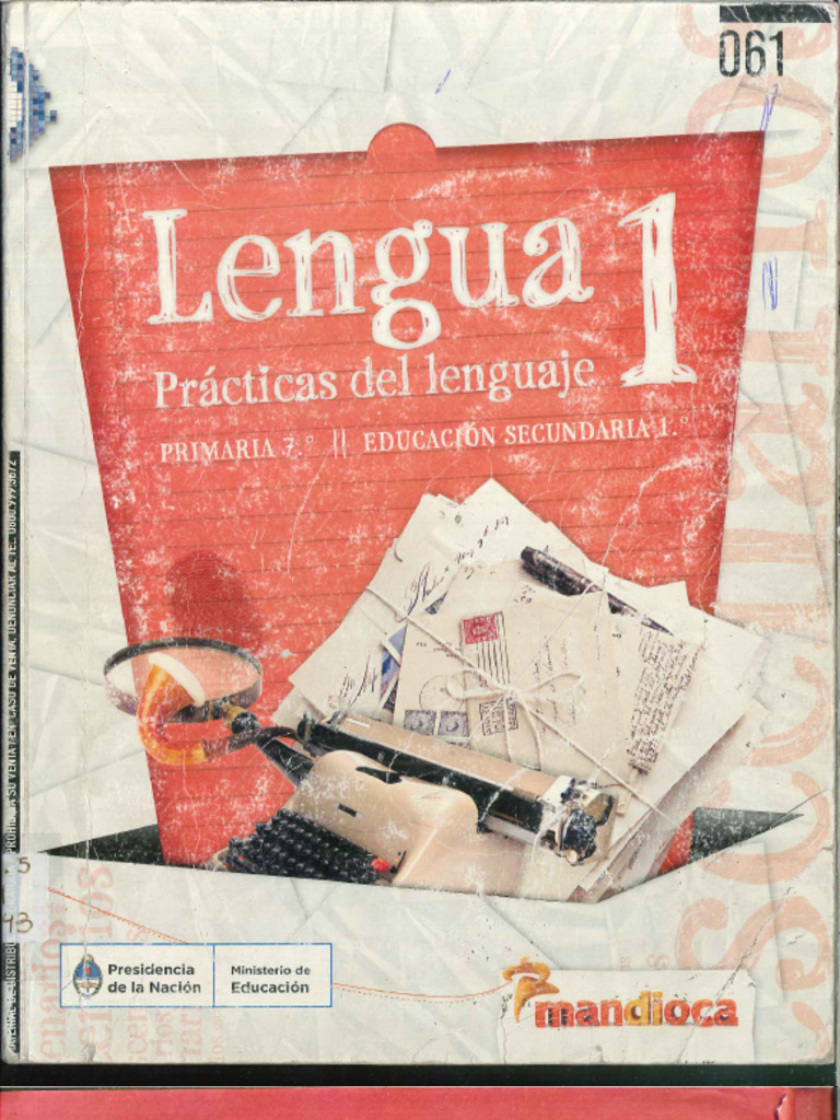 Lengua 1 Mandioca Practicas Del Lenguaje | PDF