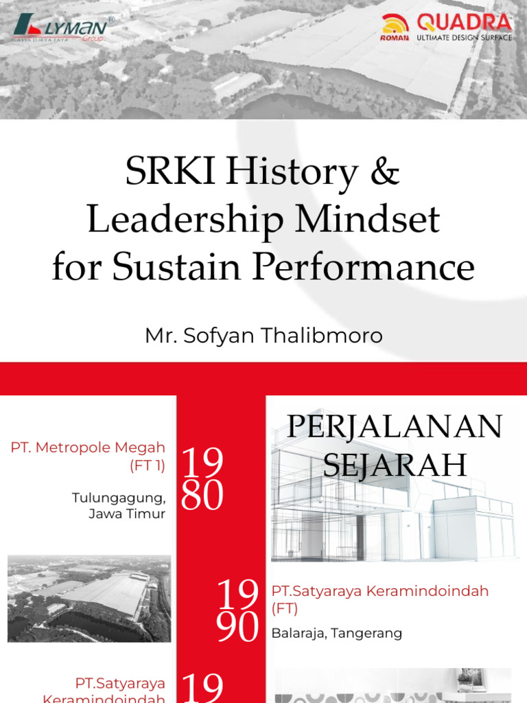 06 SRKI History Mr. Sofyan | PDF