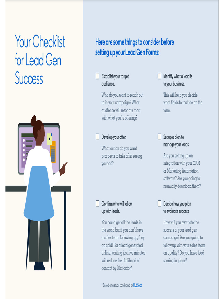 Lead_Gen_Checklist_2024-2025 | PDF