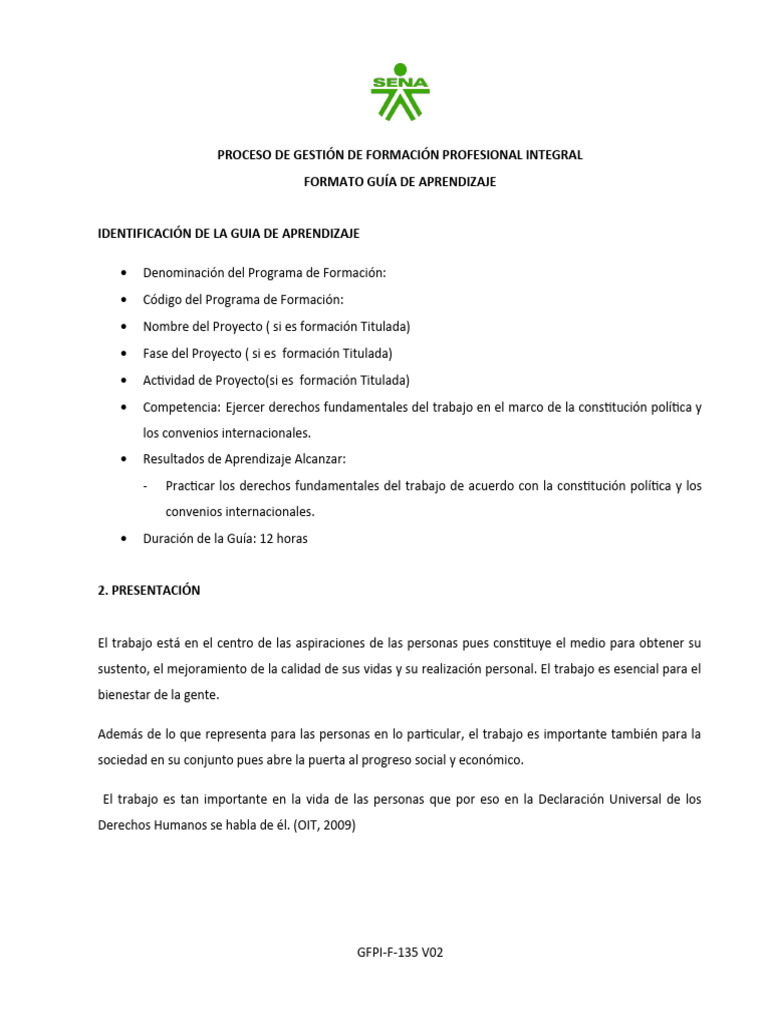GFPI-F-135_GuiadeAprendizaje_DFT_3 | Descargar gratis PDF | Organización Internacional del ...