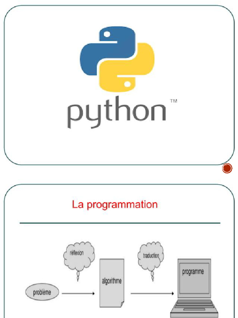 Introduction à la syntaxe Python | PDF | Structure de contrôle ...