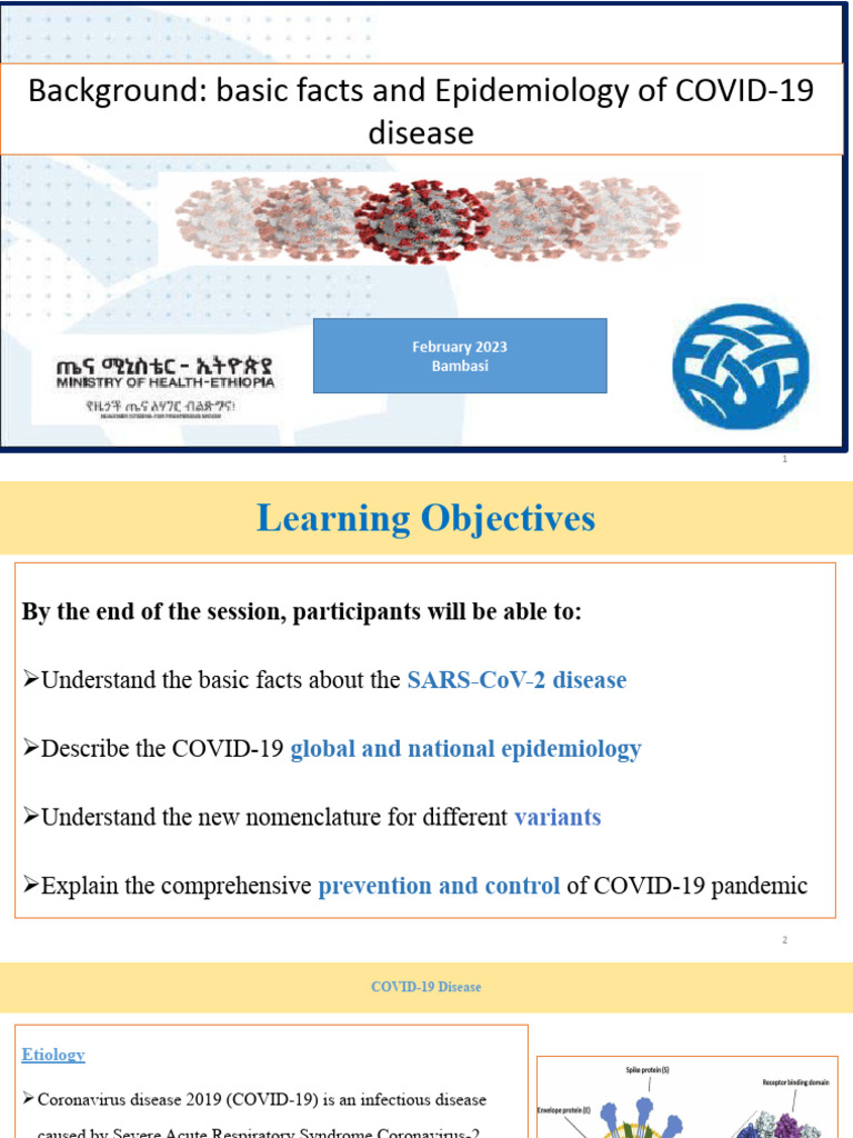 Session I Basic Facts and Epidemiology | Download Free PDF ...