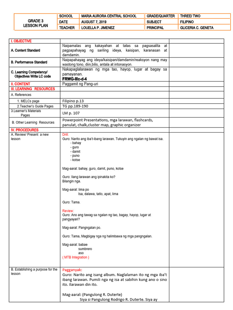 Cot Filipino | PDF