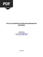 Upute Za Korištenje RBA mBIZ Servisa Za Poslovne Subjekte | PDF