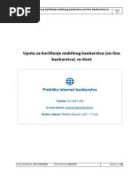 Elektronsko Bankarstvo - HB Klik | PDF
