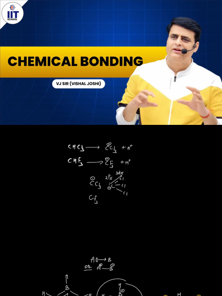 Chemical Bonding (12th Part) _ L-11 (Class Notes) _ Bridge Bonding (1 ...