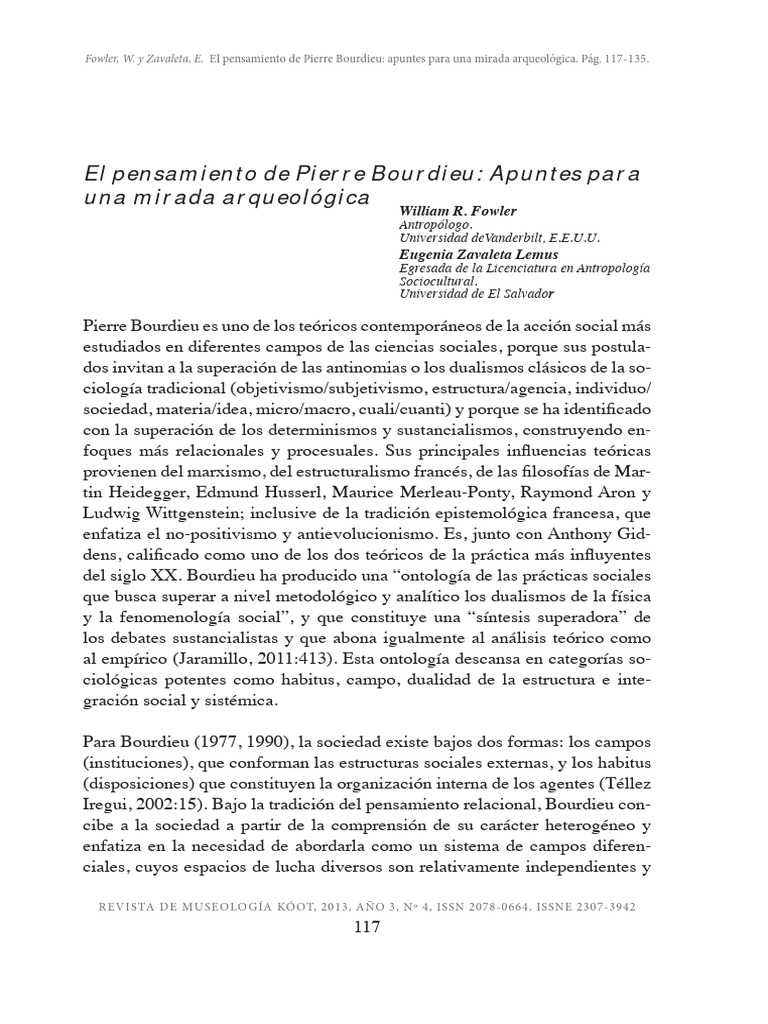 Unidad 1 - Fowler William & Zabaleta Lemus - El Pensamiento de Pierre ...