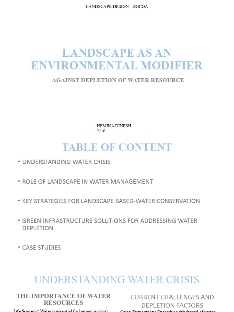 LD PPT 2110 | PDF | Water | Surface Runoff