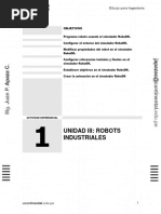 Robo DK | PDF | Rotación | Robótica