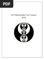 2016 ICT Mentorship Core Content | PDF