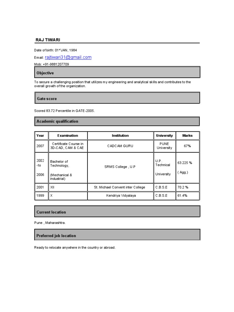 Raj Resume | PDF | Product Lifecycle | Production And Manufacturing