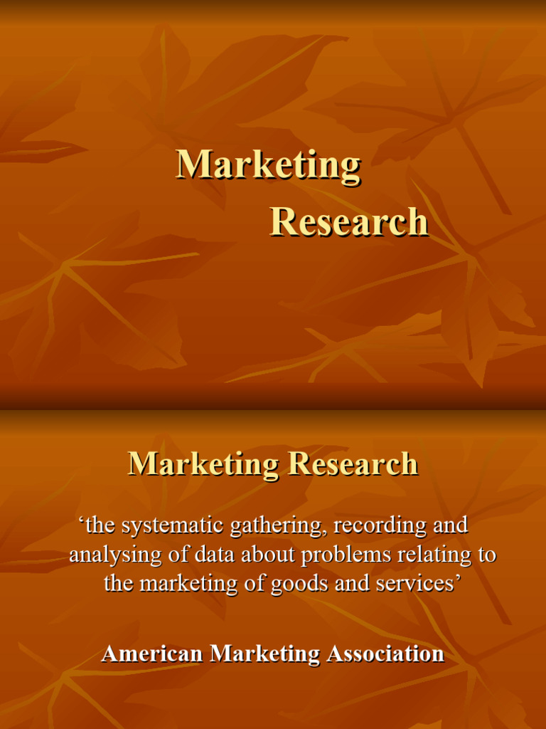Marketing Research Unit II | PDF | Marketing Research | Marketing