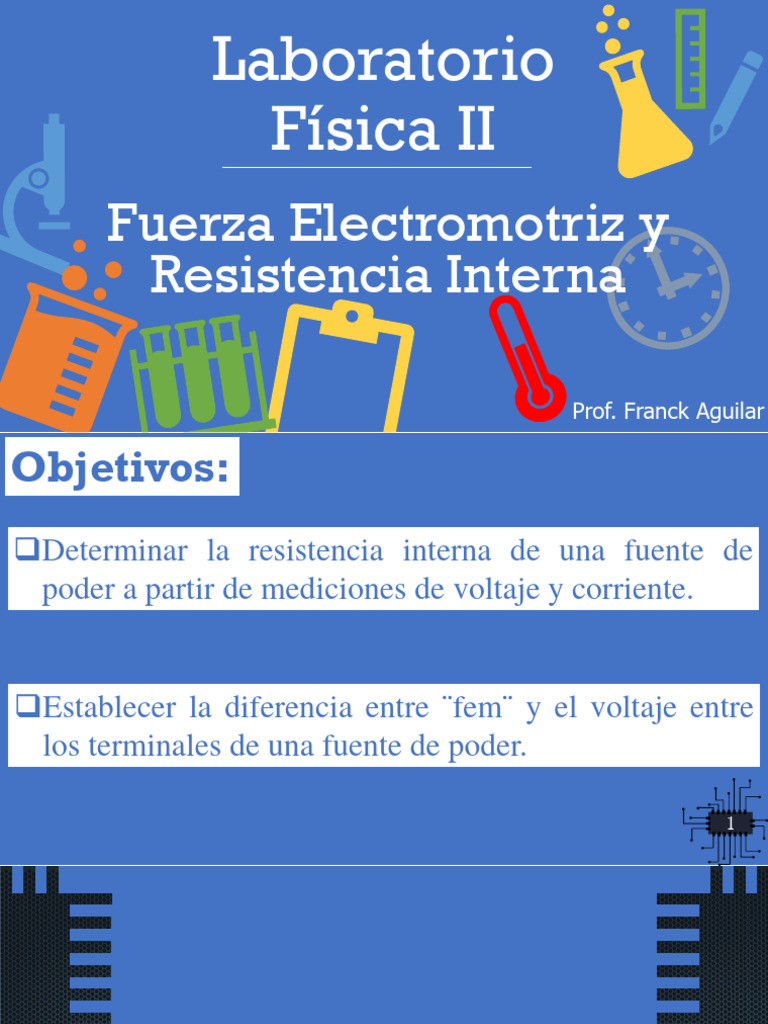 Lab 5 Fis 2 2024 | PDF | voltaje | Electrodo