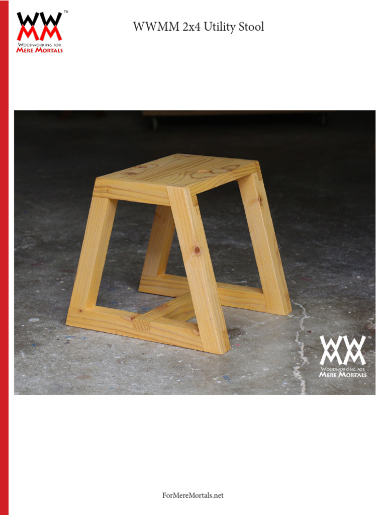 WWMM 2x4 Utility Stool | PDF