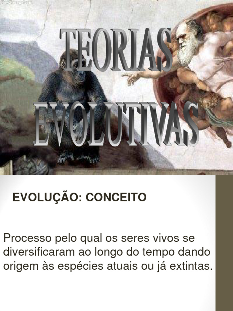 Teorias Evolutivas 2 | Download grátis PDF | Seleção natural | Evolução
