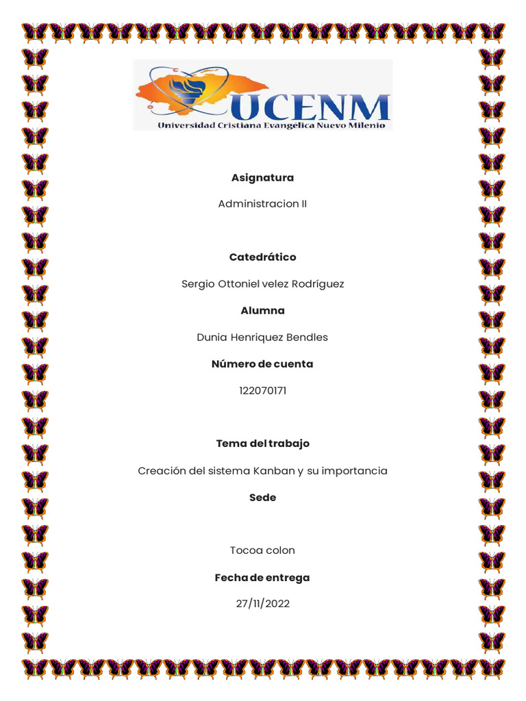 Administracion Creacion de Sistema Kanba | PDF | Lean Manufacturing ... Administracion Creacion de Sistema Kanba | PDF | Lean Manufacturing ...