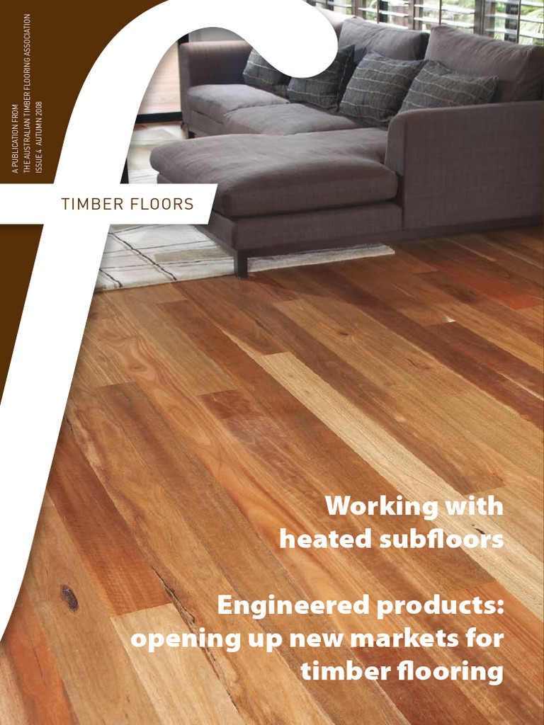 ATFA Timber Floors Magazine Issue 04 (Radiant Heat Drying) | PDF | Flooring | Plywood