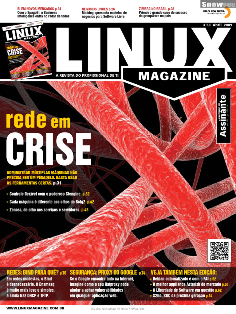 Linux Magazine 053 | PDF | Linux | Kernel (sistema operacional)