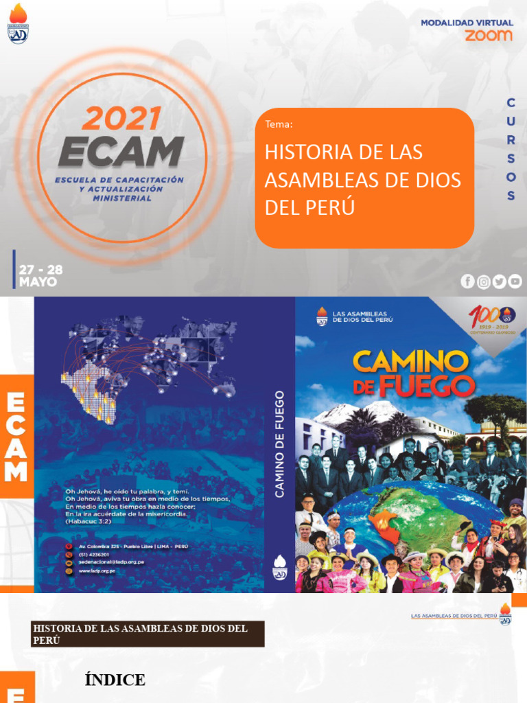 Historia de LADP - ECAM 2021 - Carlos - Parte 1 | PDF | Pentecostalismo | Religiones religiosas